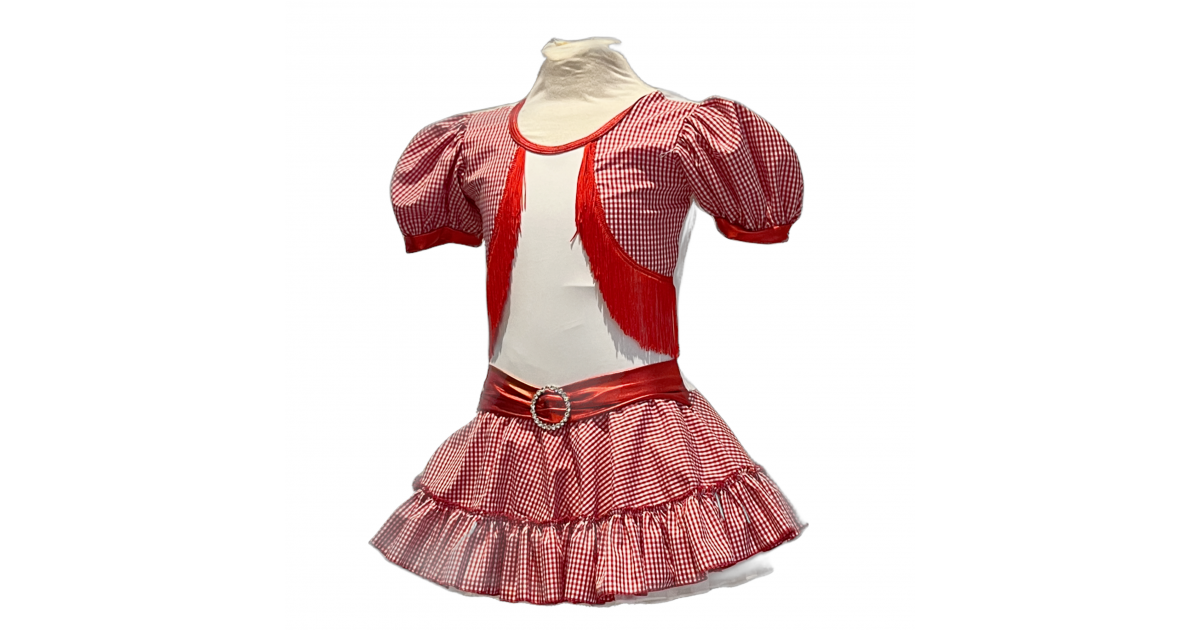Cowgirl - Red - Child L- used dance costume | reCREATE Mrkt
