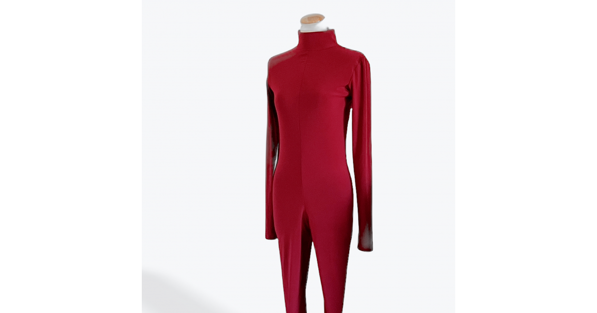Red Unitard - Red - Adult L-used dance costume | reCREATE Mrkt