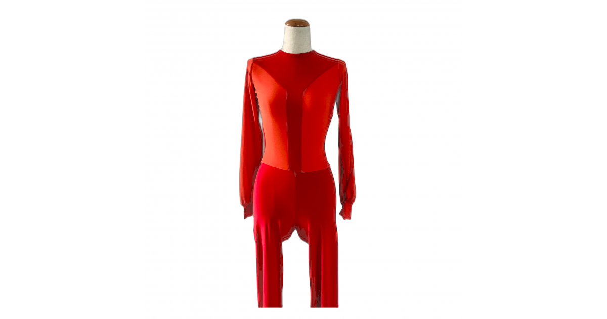Red Unitard - Red - Adult L-used dance costume | reCREATE Mrkt
